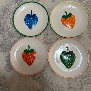 kate spade | Dining | Kate Spade X Target Strawberry Melamine Appetizer ...